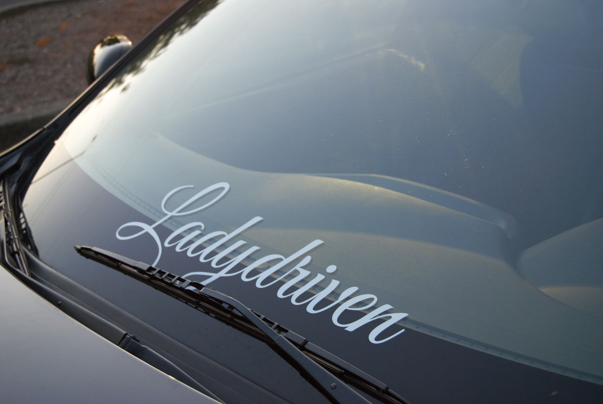 Ladydriven Windshield Sticker – Lady Driven